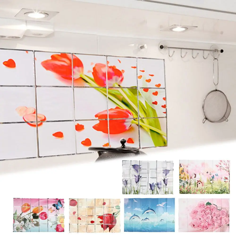 Cute-High-Temperature-Resistant-Kitchen-Flame-Retardant-Wallpaper-Oil ...