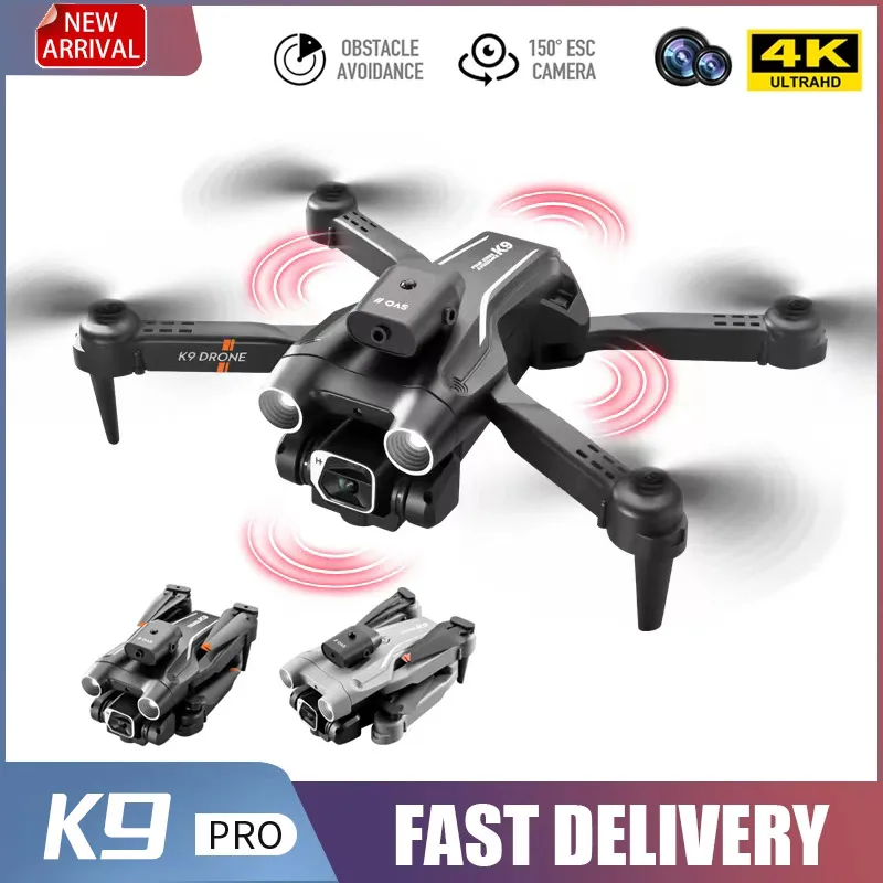 K9 PRO Mini Drone 4K Professional HD Camera Vs Z908 Optical Flow ...