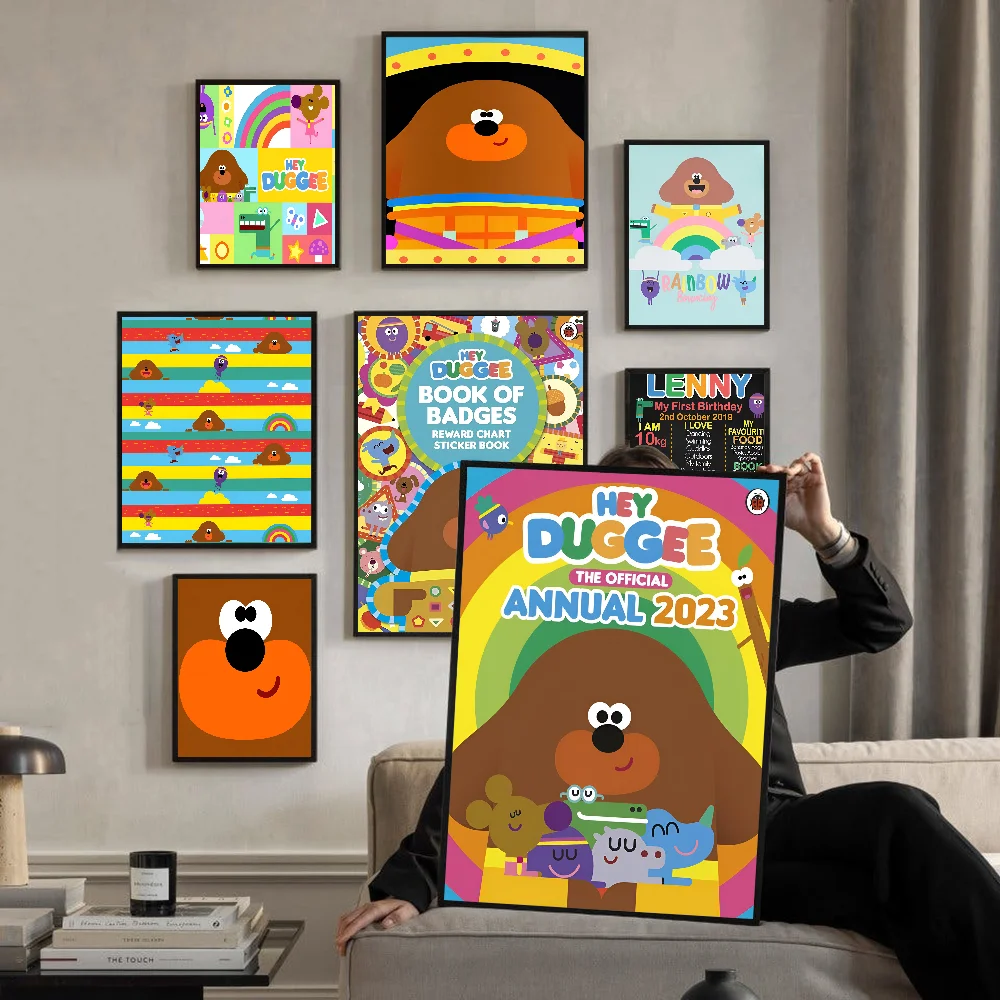 Hey-Duggee-DIY-Sticky-Poster-Fancy-Wall-Sticker-for-Living-Room-Bar ...