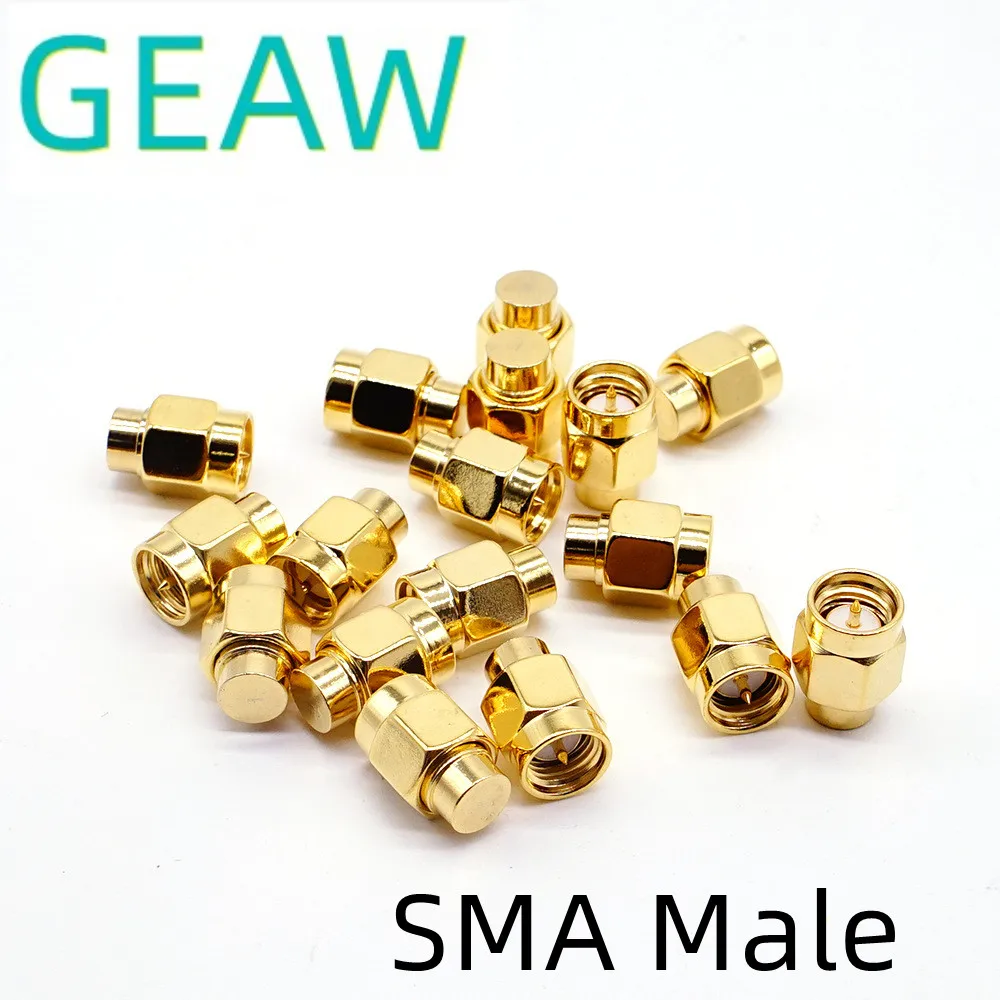 10pcs-Gold-Plated-SMA-Load-Terminal-SMA-Male-6Ghz-2W-50-ohm-SMA-Dust ...