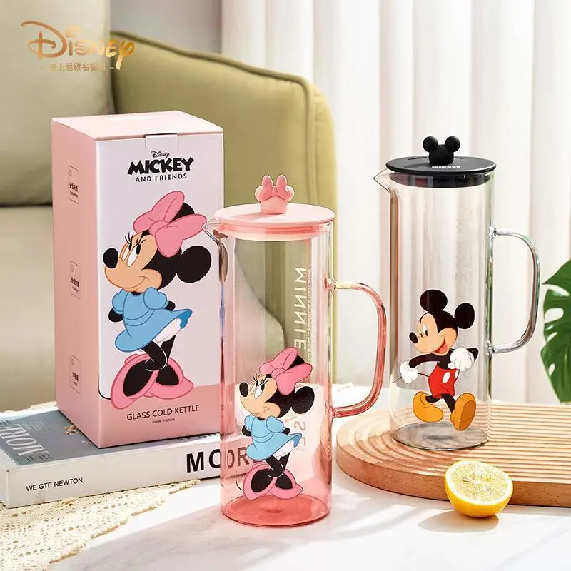 Mickey and Minnie cartoon large capacity cold water kettle, cute cool ...