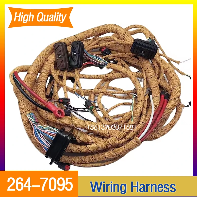 E320D-E324D-E325D-E329D-Excavator-Main-Wiring-Harness-264-7095-2647095 ...