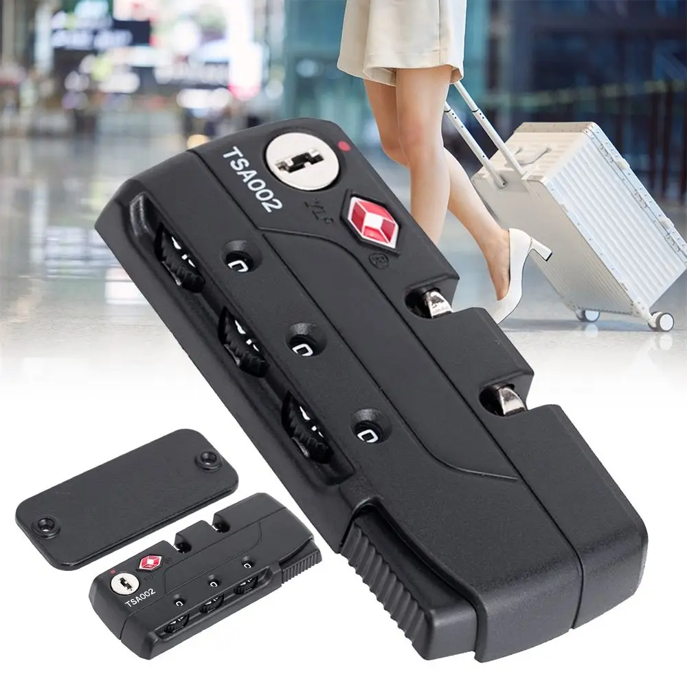 TSA 3 Digit Password Lock Security Lock Suitcase Luggage Coded Lock ...