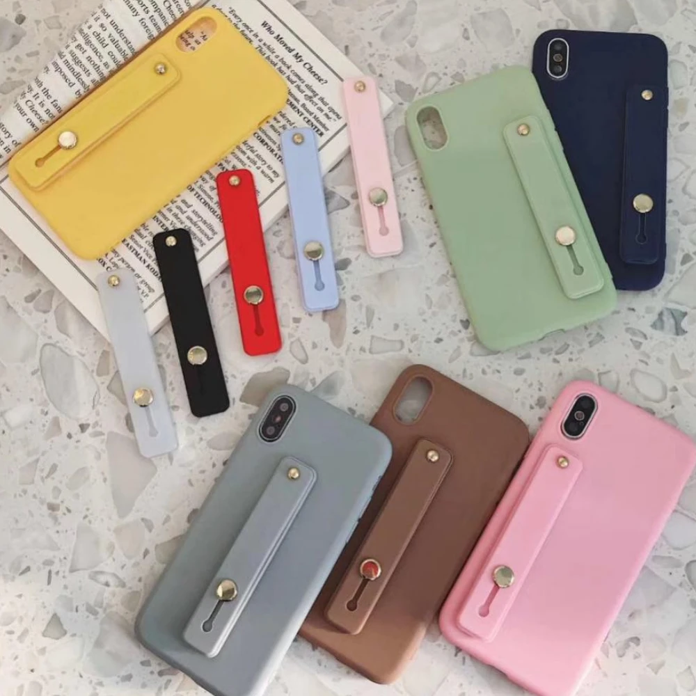 Mobile-Phone-Back-Holder-Straps-Wrist-Hand-Band-Phone-Finger-Ring-Anti ...