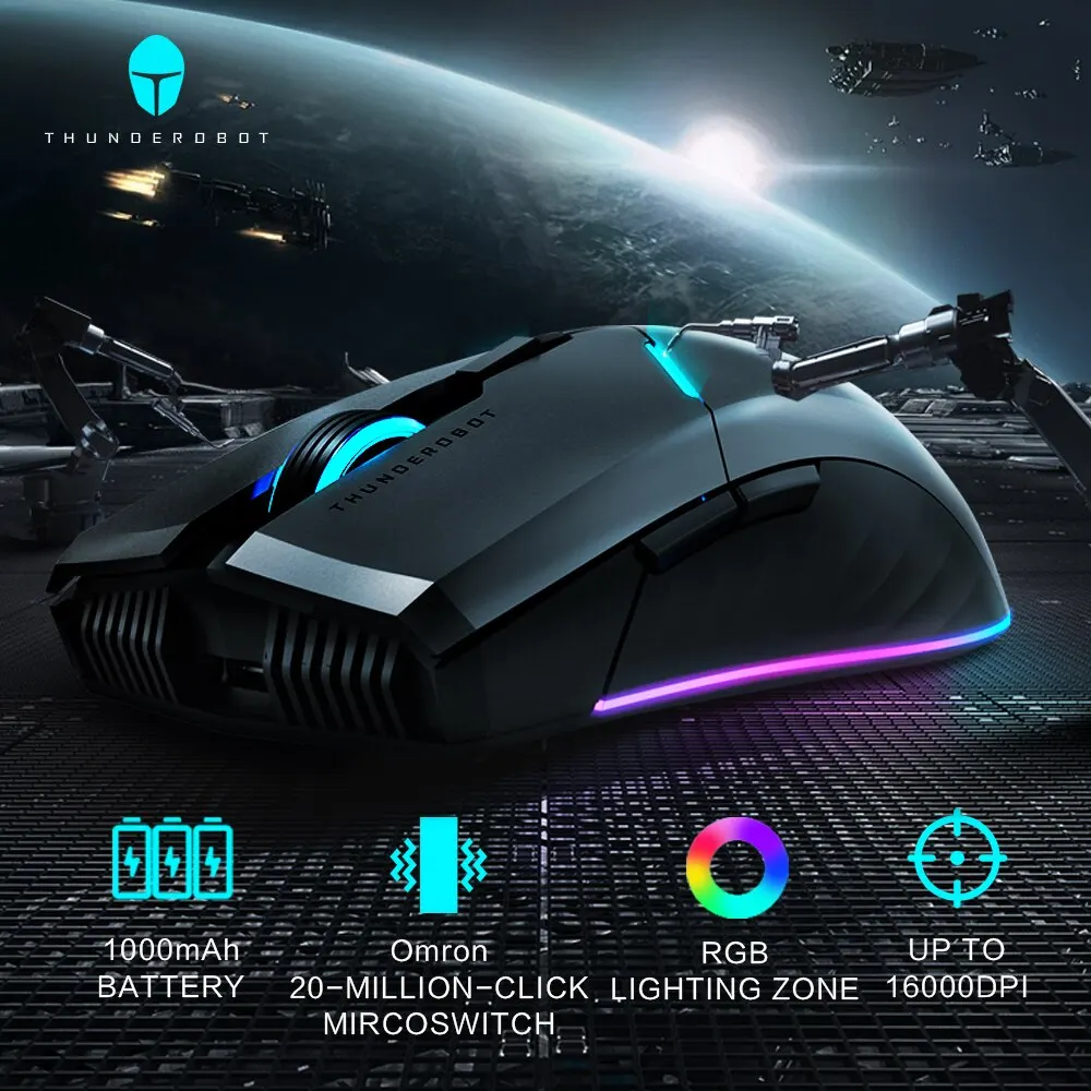 Thunderobot-ML703-Gaming-Mouse-Wired-2-4G-Wireless-Gaming-Mice-Wired ...