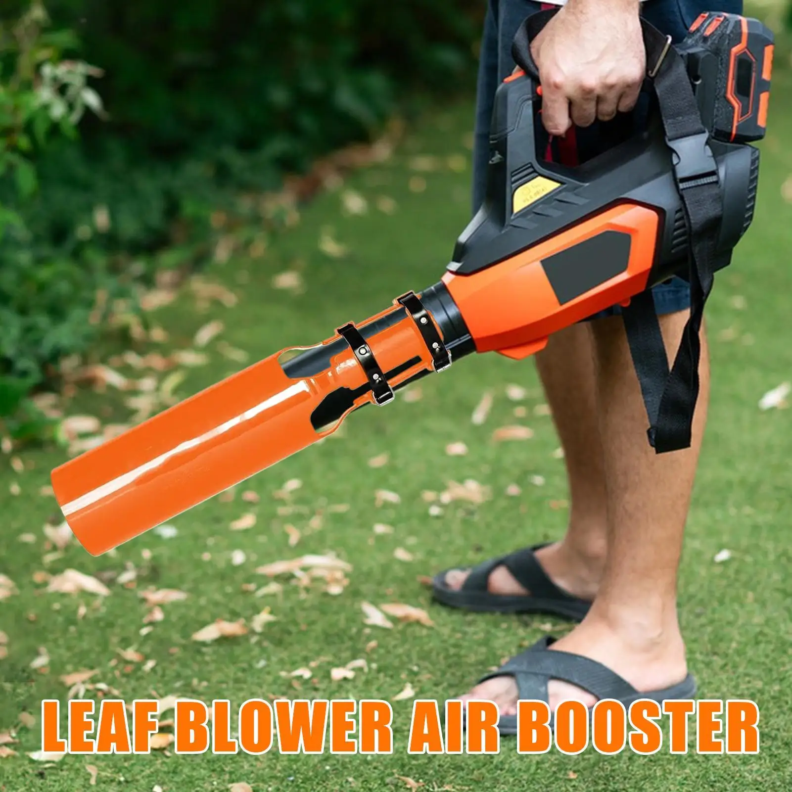 Garden Leaf Blower Air Booster Metal Extension Amplifier For Cleanup ...