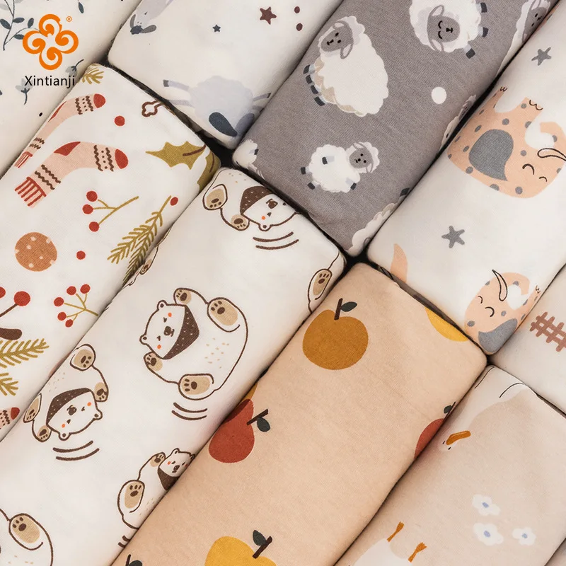 180cm-Wide-Soft-Baby-Cotton-Jersey-Fabric-Knit-Cloth-for-Sewing ...