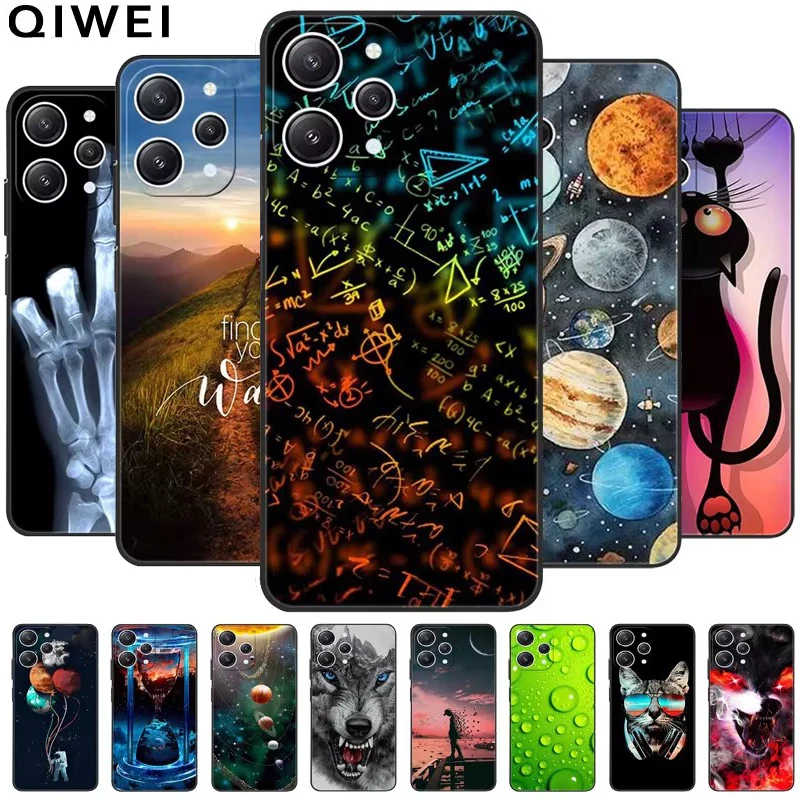 For-Xiaomi-Redmi-12-4G-Case-Protective-Silicon-Soft-TPU-Phone-Cases-for ...
