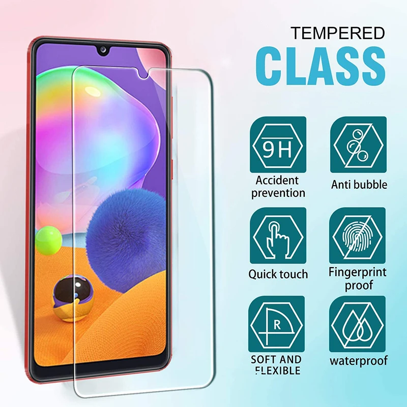 Full Cover Tempered Glass For Samsung Galaxy A01 A03 Core A13 M22 M52 ...