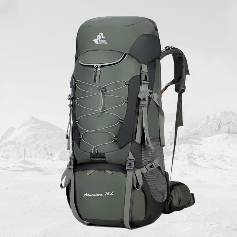 75L-Outdoor-Backpack-Large-Camping-Back-Pack-Sport-Bag-With-Rain-Cover ...