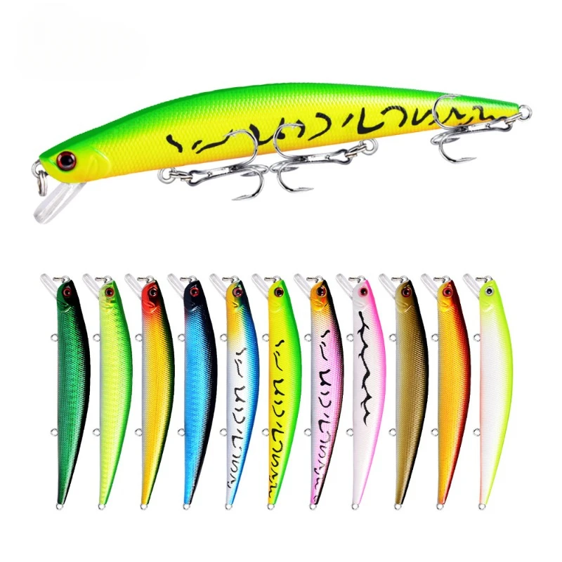 1-PCS-12-5cm-12-5g-Minnow-Fishing-Lures-Wobbler-Hard-Baits-Crankbaits ...