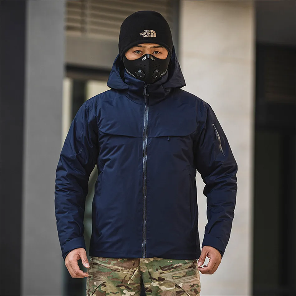 White-Goose-Down-Military-Tactical-Down-Jacket-Winter-Outdoor-Warm-Anti ...