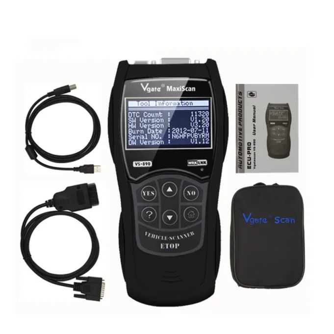 2025 Newest Versions VS 890 OBD2 Diagnostic Scanner VS890 SCAN Tool VS ...