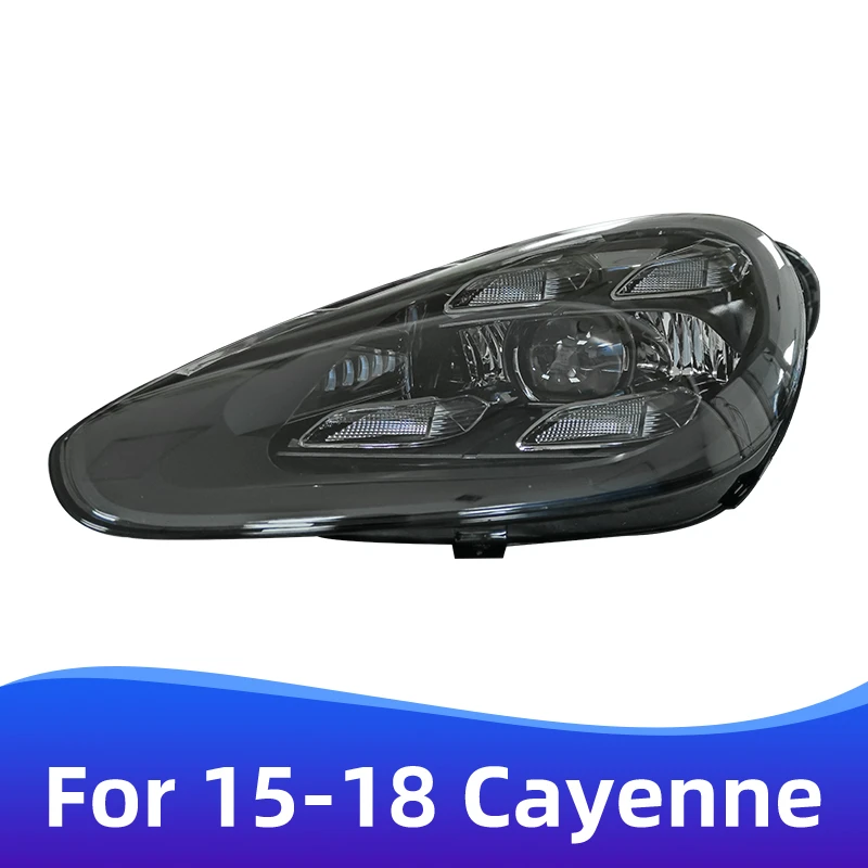 차량용 헤드라이트 조립 부품, 튜닝용 LED 매트릭스 전조등, DRL 조명, 주간 주행등, 포르쉐 카이엔 958, 9Y0 ...