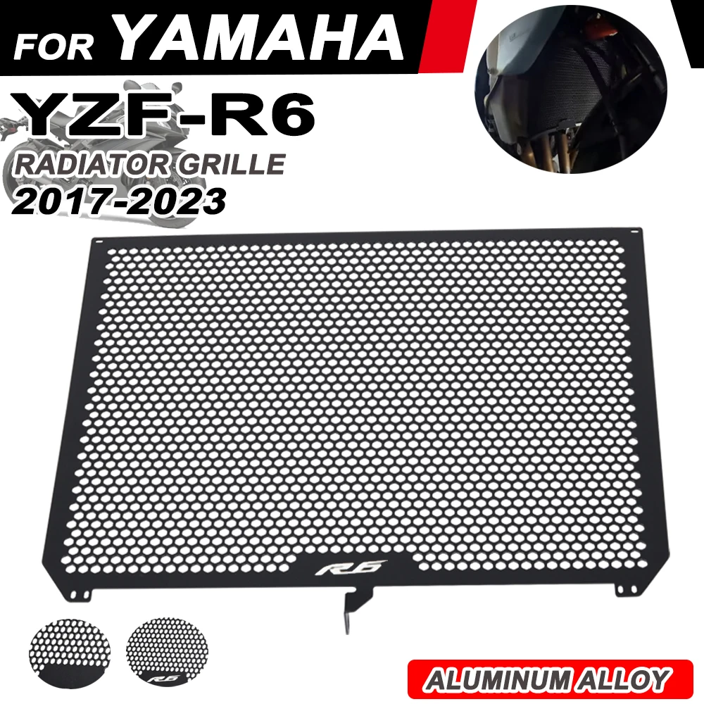 Radiator-Guard-For-Yamaha-YZF-R6-YZFR6-YZF-R6-2017-2018-2019-2020-2021 ...