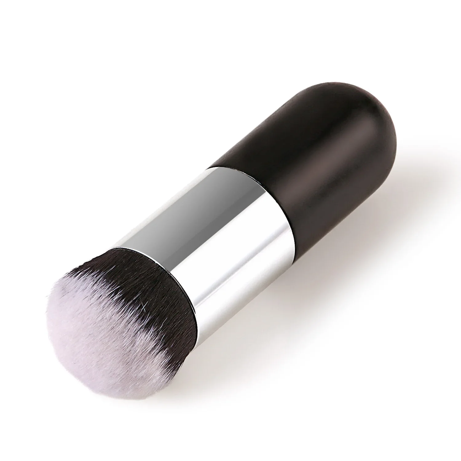 Round-Foundation-Brush-Mini-Makeup-Brush-Short-Makeup-Brush-for-Loose ...