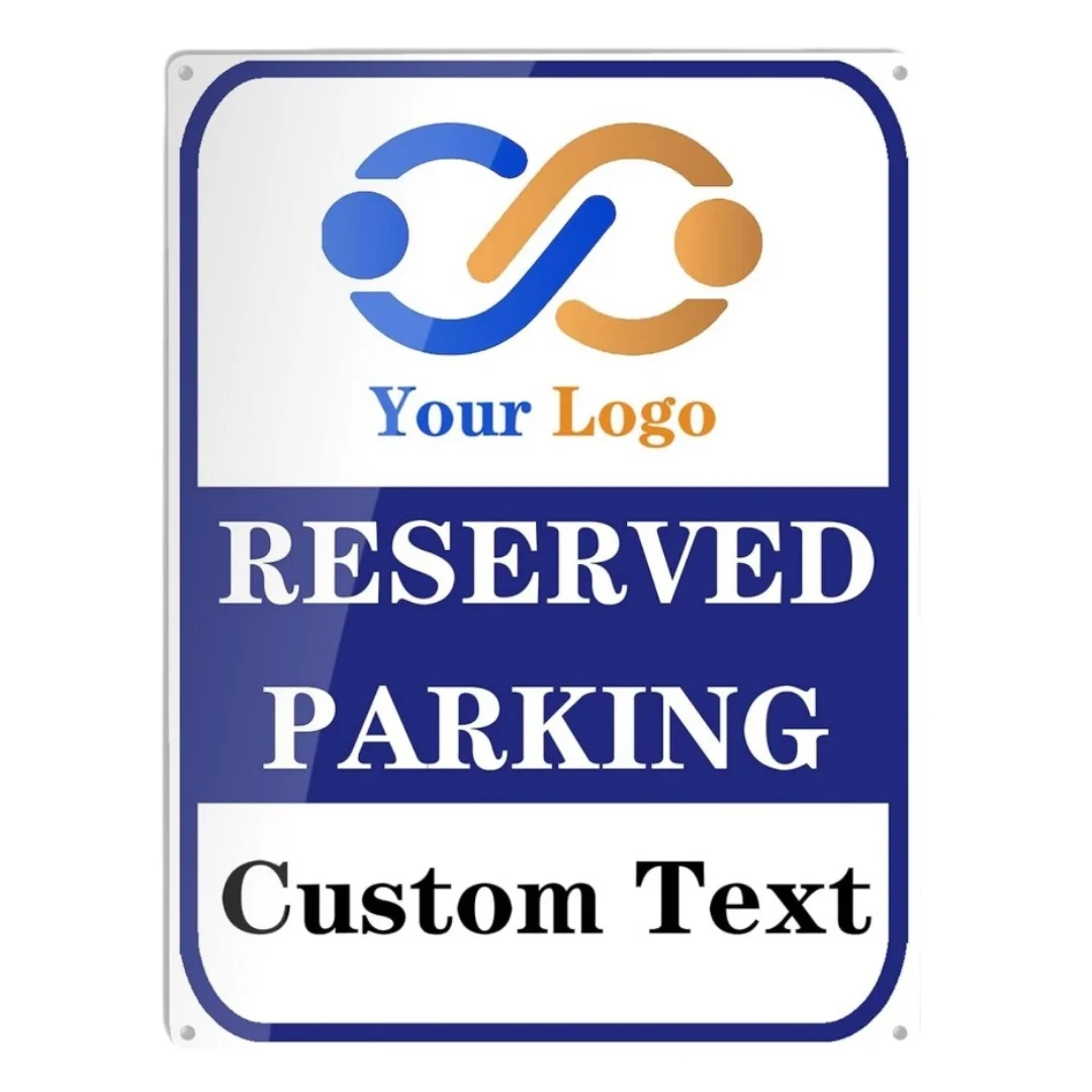 Custom-Reserved-Parking-Sign-Personalized-No-Parking-Signs-Customized ...