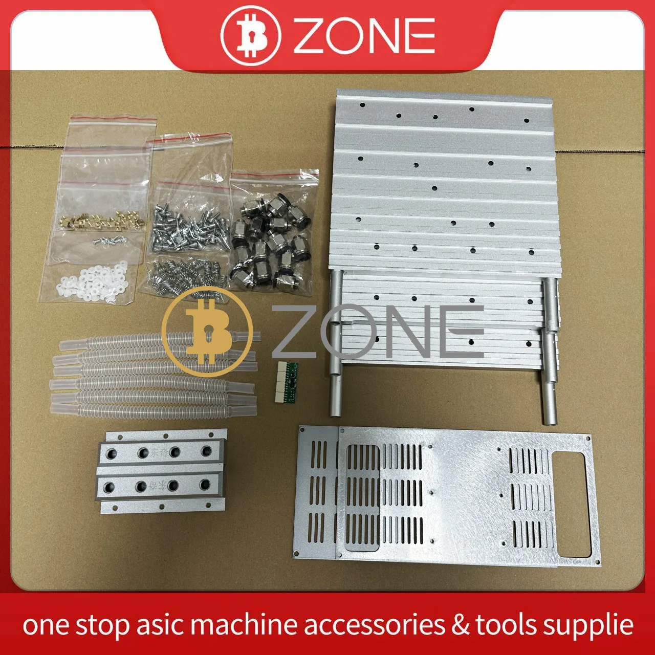 Liquid Cooling Dissipation Radiator Water Cooling Block With Screws Kit ...