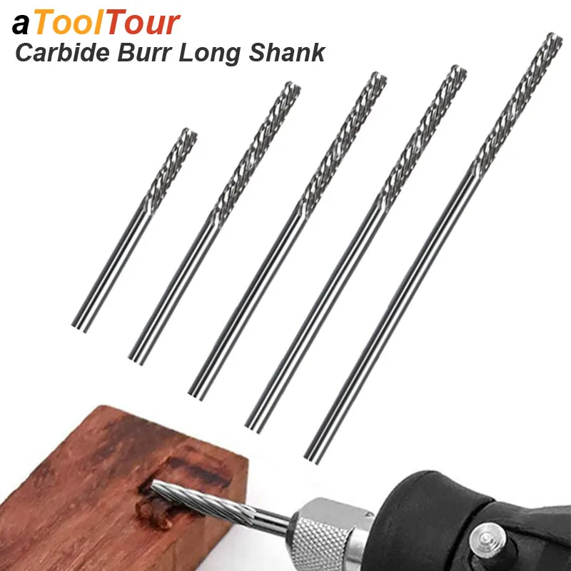 3mm-1-8-Long-Shank-Drawing-Carbide-Burs-for-Dremel-Tool-Milling-Cutter ...