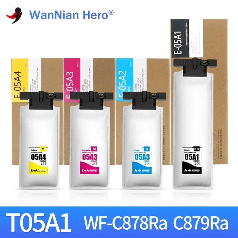 4-Color-1set-T05A-T05A1-T05A2-T05A4-Compatible-Ink-Bag-With-Pigment-Ink ...