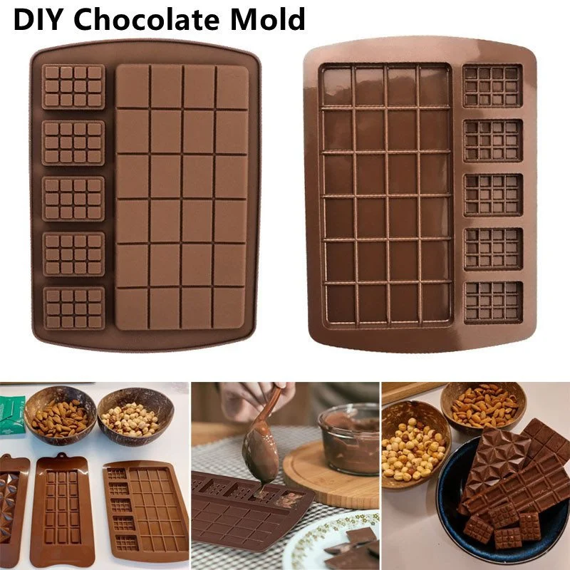 DIY Silicone Mold Chocolate Fondant Patisserie Candy Mould - AliExpress 15