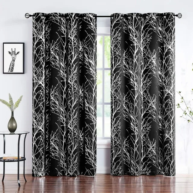 Tree Branch Curtains Sewing: Rustic Curtains — 3ten — A Lifestyle