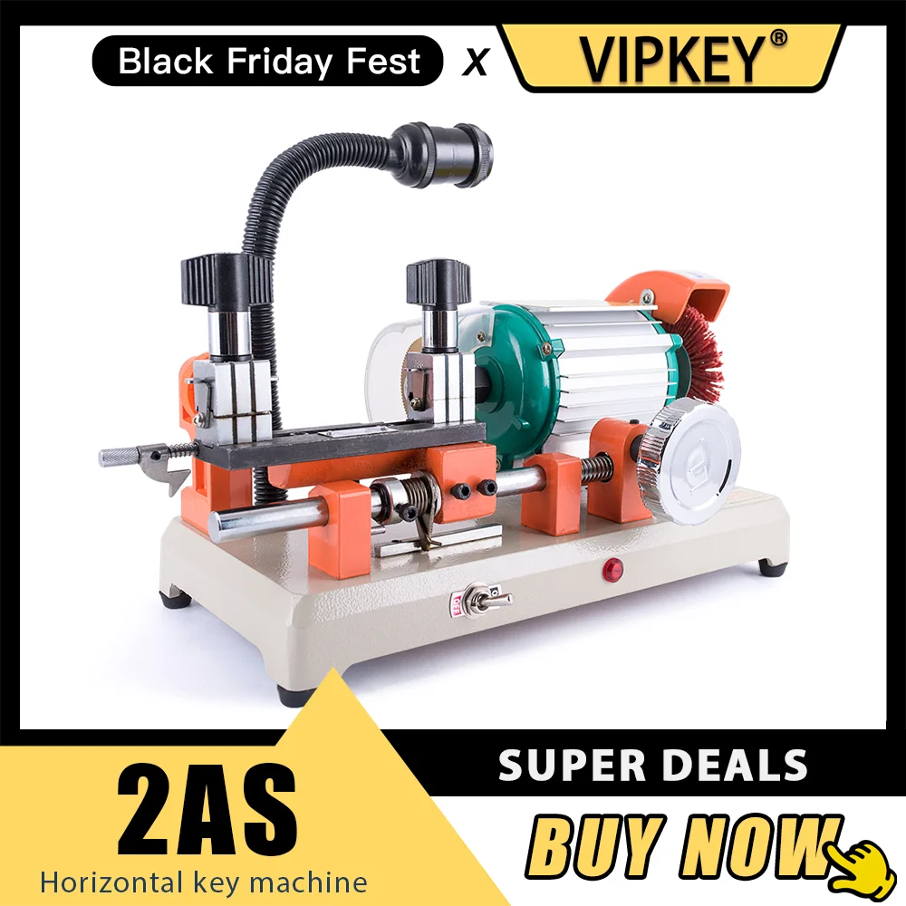 DEFU 2AS Car And House Key Cutting Machine Horizontal Key Cutter 220V ...