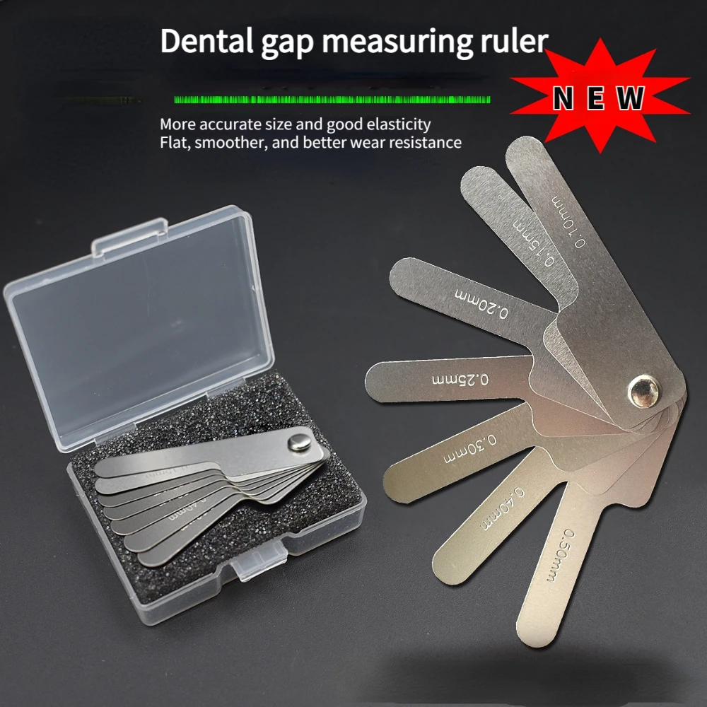 Dental Gap Measuring Ruler Interproximal Measuring Ruler Unglazed ...