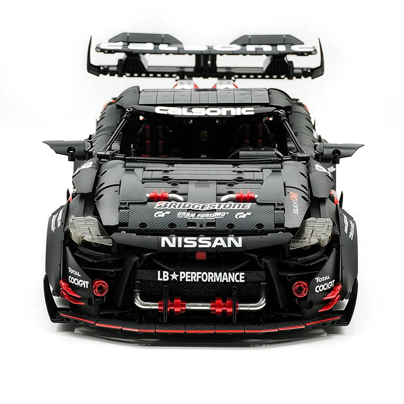 High-end Crafted GULY 10630 MOC Technical 1:8 RC Black Sports Vehicle ...
