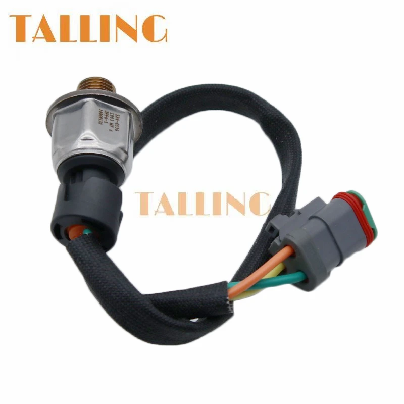 224-4536-Fuel-Rail-Pressure-Sensor-For-Caterpillar-CAT-C7-C9-3126-C15 ...