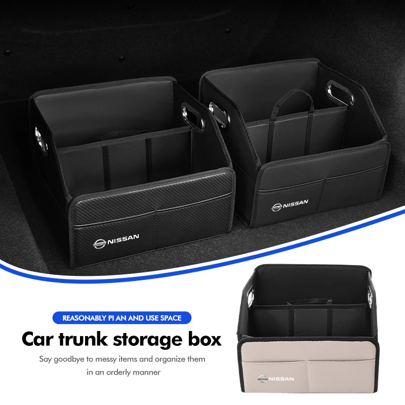 Car Trunk Storage Box Organizer Durable Collapsible Cargo Tool For ...