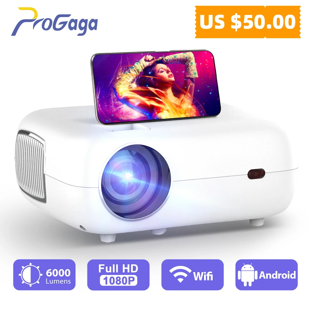 Progaga-PG500-Beamer-Portable-Projector-Real-1080P-Full-HD-200-Inch ...
