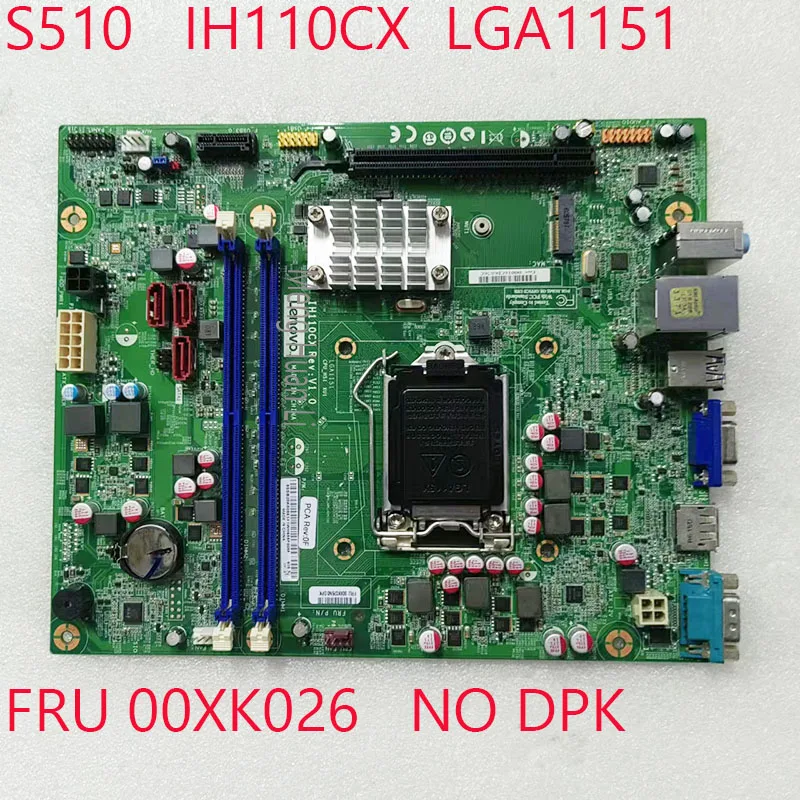 S510-Motherboard-00XK026-IH110CX-For-Lenovo-S510-Desktop-10KW-10KX-10KY ...