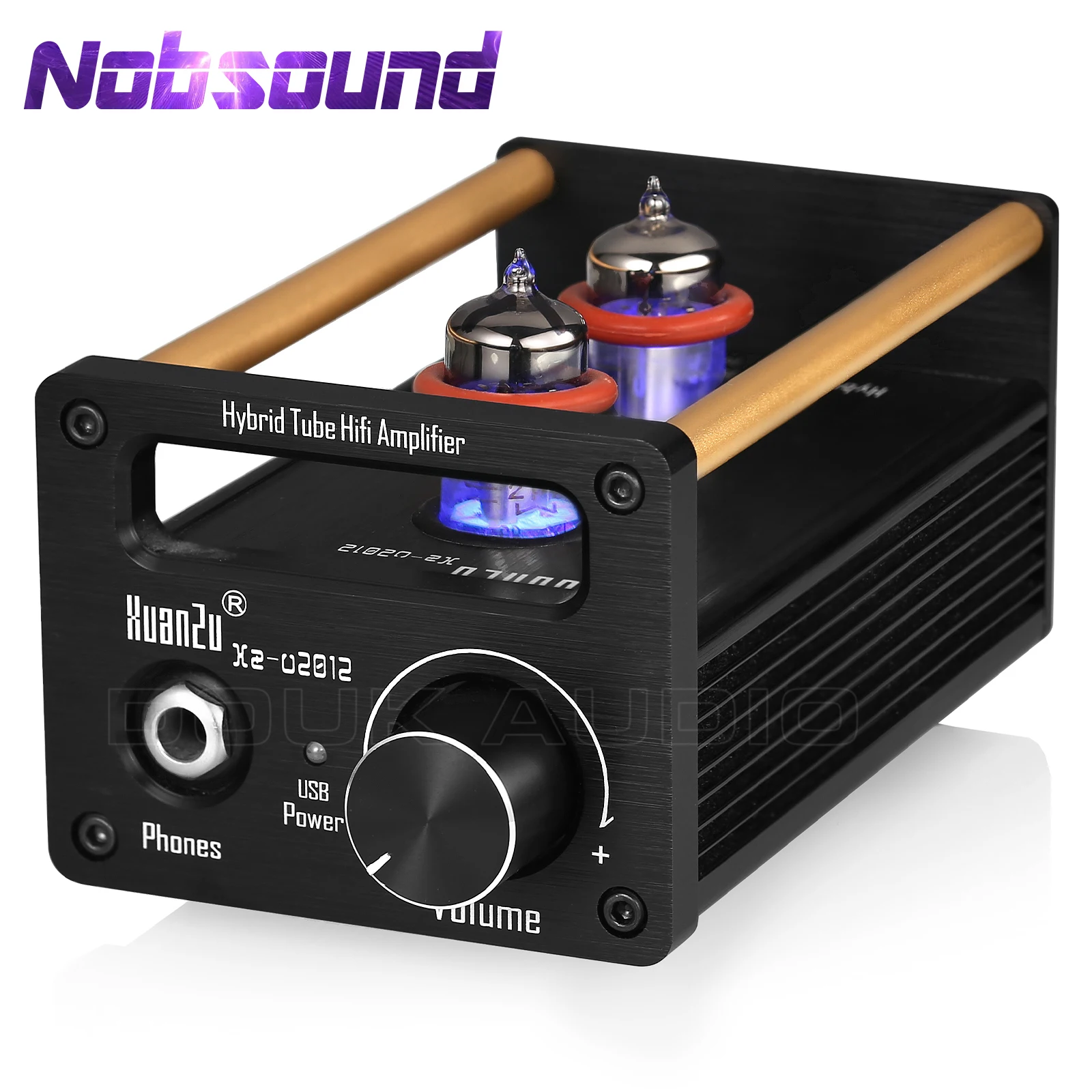Nobsound Mini 2p2+vmos Class A Hybrid Tube Amplifier Headphone Amp Usb ...