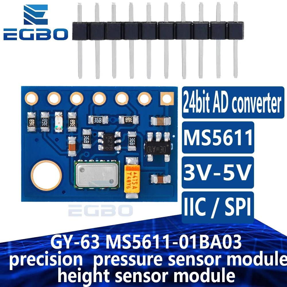 1PCS-EGBO-GY-63-MS5611-01BA03-precision-MS5611-pressure-sensor-module-height-sensor-module-for ...