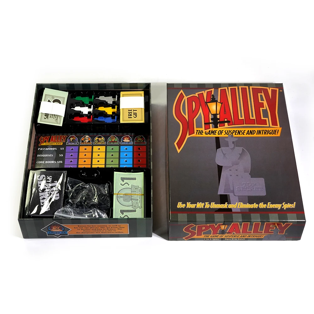Spy Alley Board Game Mensa Award Winning Family Strategy Game Classic ...