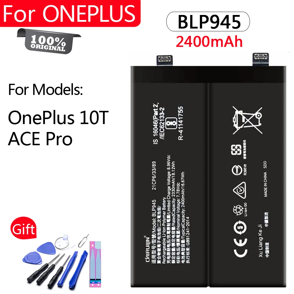 100-Original-Battery-BLP945-For-OnePlus-10T-OnePlus-ACE-Pro-4800mAh ...