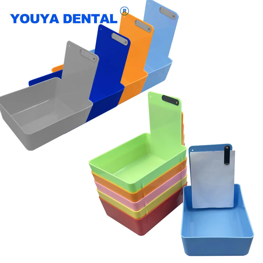 Dental-Plastic-Organizer-Case-Lab-Work-Pans-Durable-Work-Tray-With ...