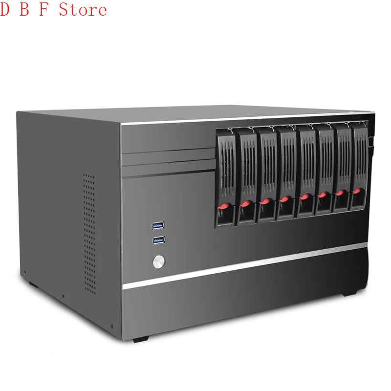 Manufacture Htpc 8 Bays Nas Cloud Storage Server Case Matx Mb Chassis ...