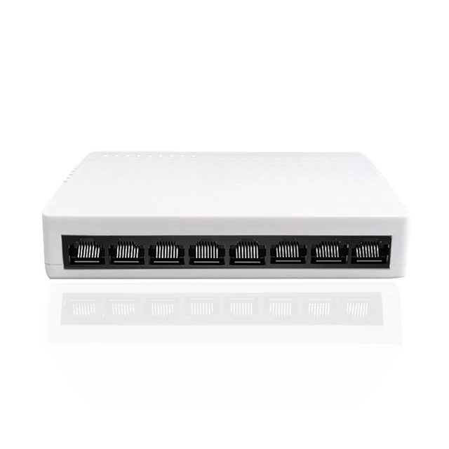 Network Switch 8 Port 100Mbps Unmanaged Ethernet RJ45 LAN Hub for CCTV ...