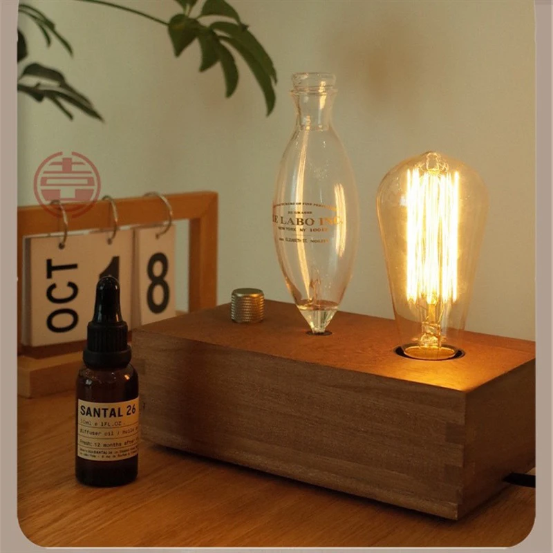 Aroma-Diffuser-Vintage-Tungsten-Filament-Lamp-Aromatherapy-Machine ...