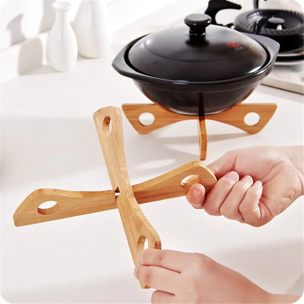 Bamboo-New-Pan-Mats-Cooking-Tools-Pot-Mat-Holder-Insulation-Pad ...