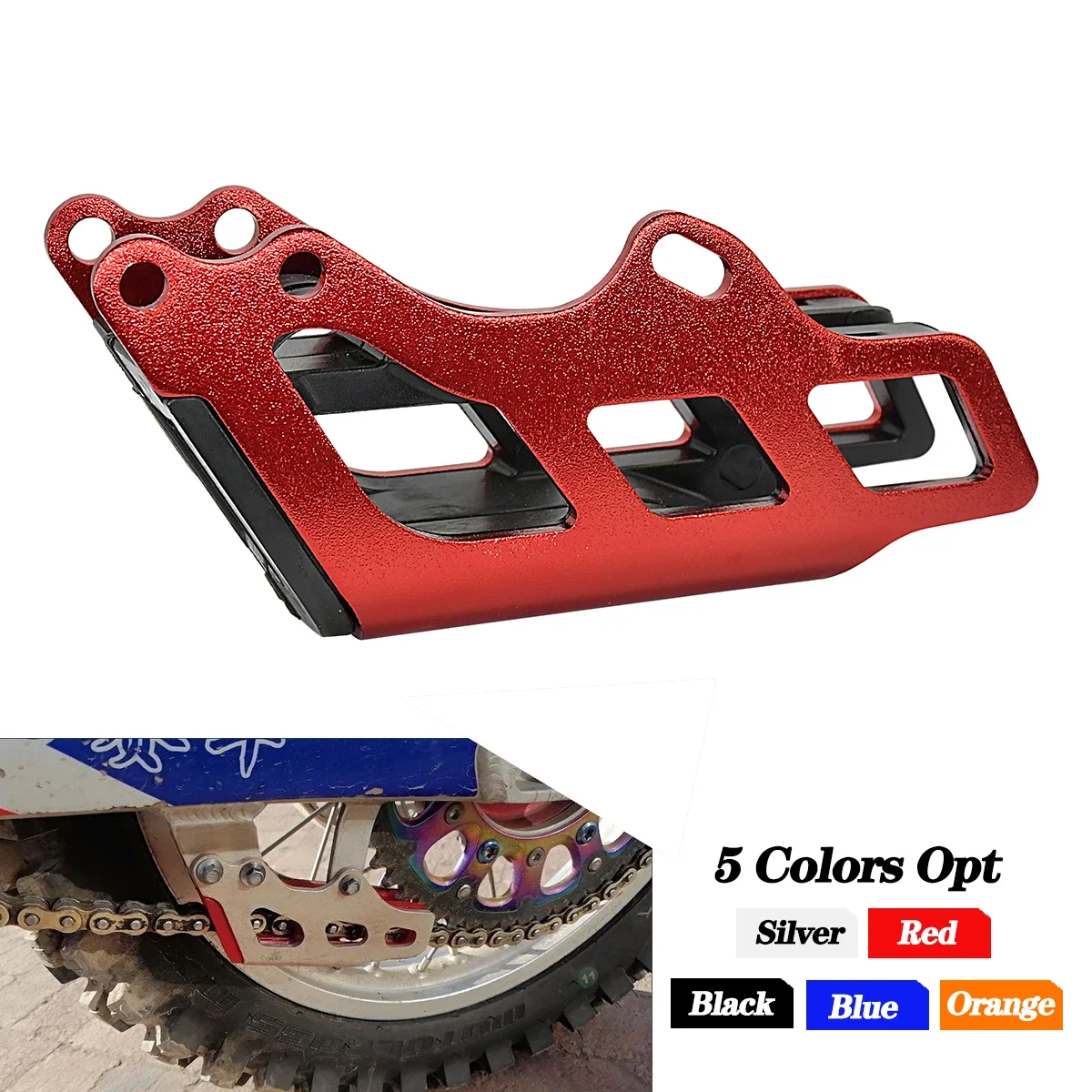 Motorcycle-CNC-Chain-Guide-Guard-For-Honda-CRF-125R-250R-450R-250X-450X ...
