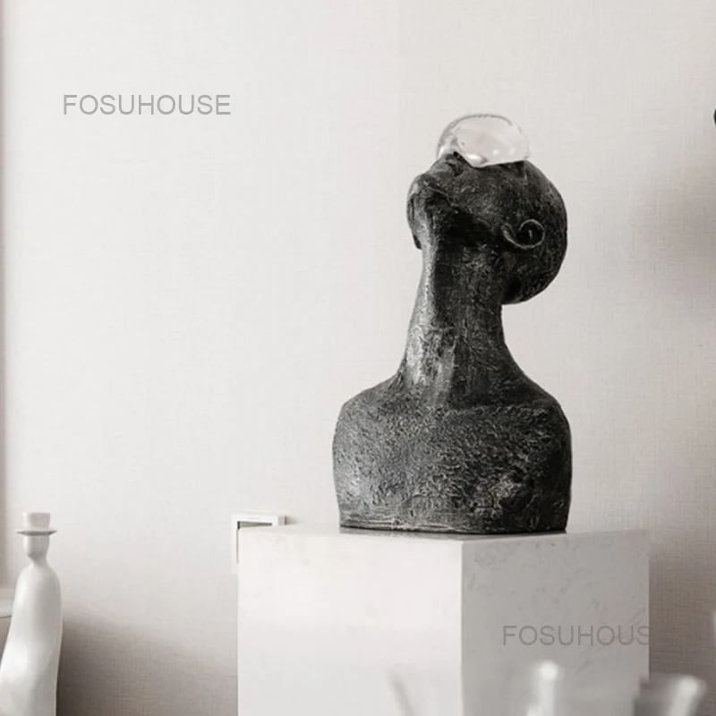 Minimalist Sculptures | Living Room Statues | Home Decoration | Home ...
