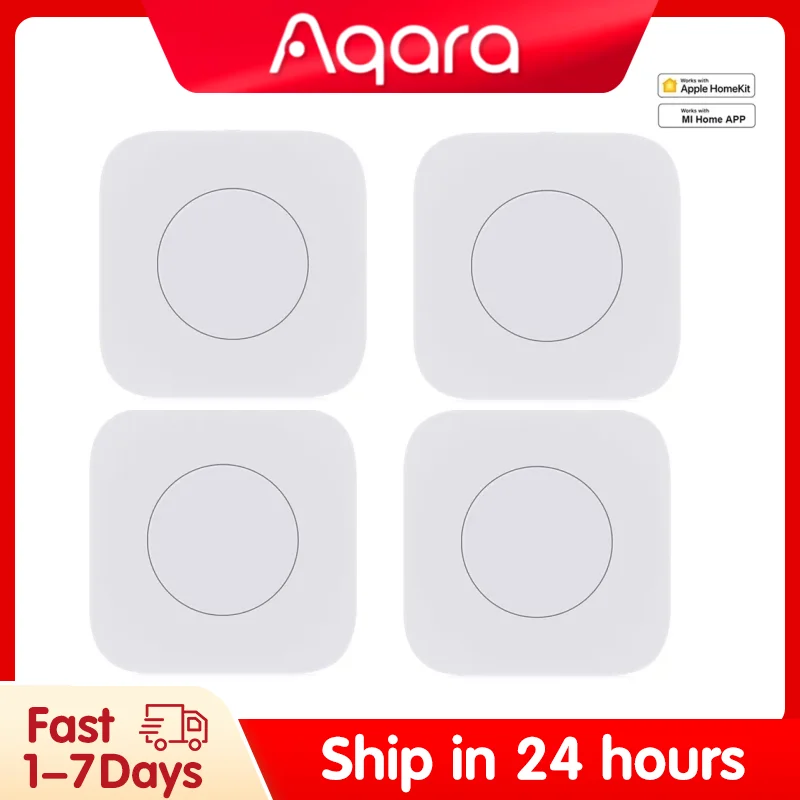 Aqara-Wireless-Mini-Switch-Zigbee-Sensor-One-Key-Control-Button-Smart ...