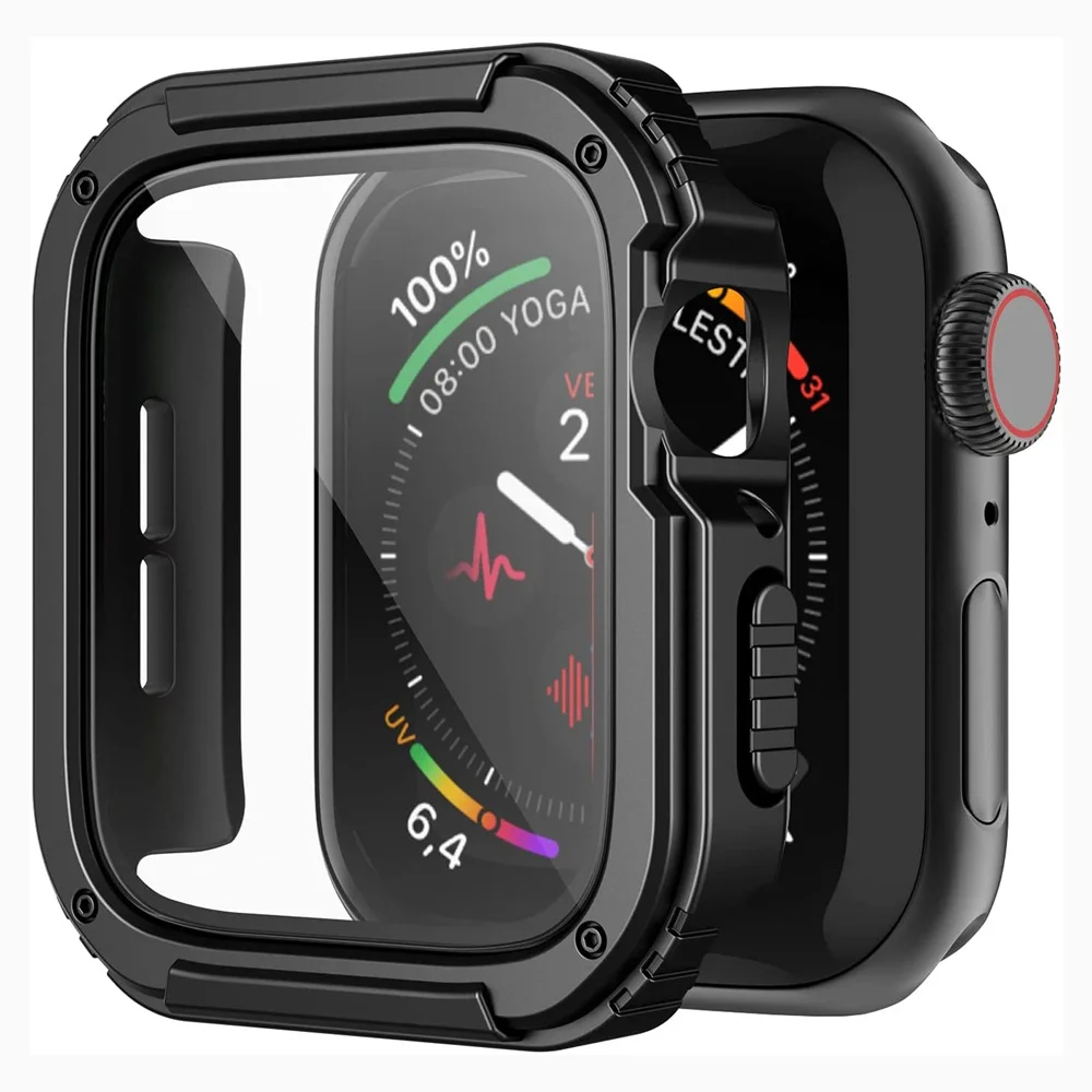Armor-Plastic-Case-para-Apple-Watch-Frame-Protective-Cover-Ultra-Series ...