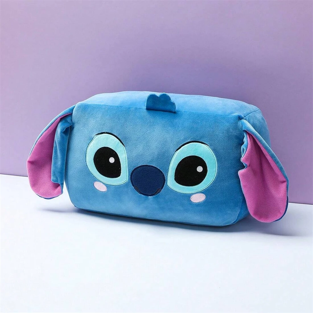 MINISO-Interstellar-Baby-Lilo-Stitch-Knitted-Pillow-Square-Headrest ...