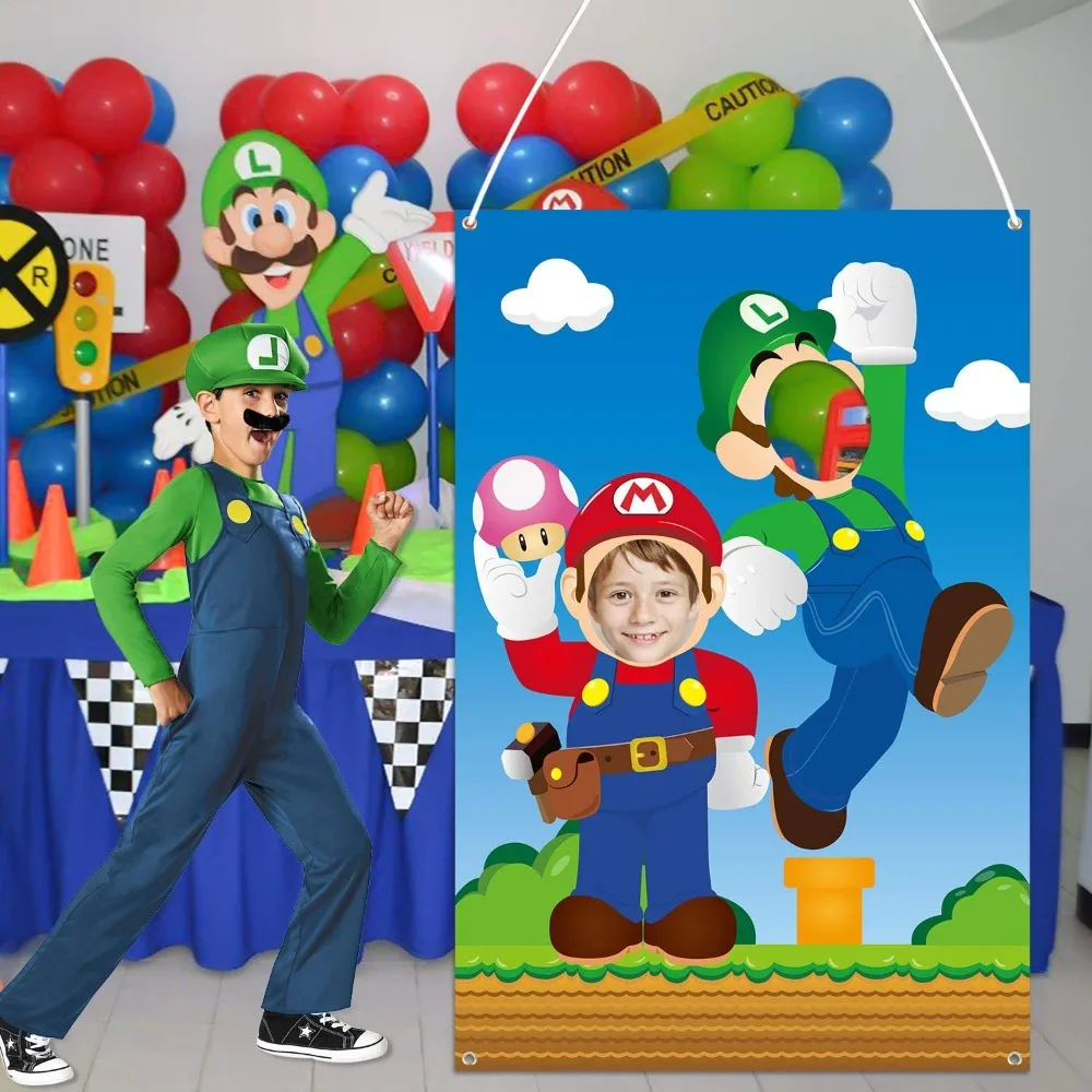 150x100cm-Super-Mario-Bros-Photo-Backdrop-Prop-Door-Action-Figure-Toy ...