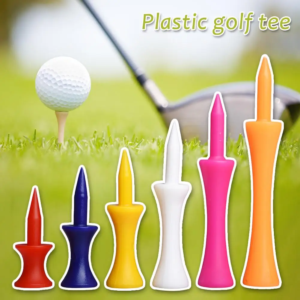 20pcs Colorful Plastic Golf Tee,step Down Graduated Castle Tee Height ...