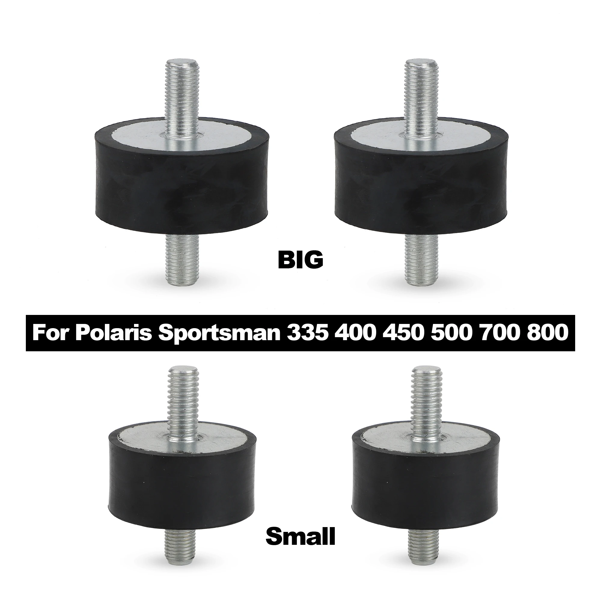 OEM 3021936 3110044 New Engine Rubber Motor Mount Kit for Polaris ...